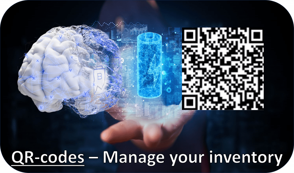 Manage your inventory by QR-codes - Batalyse