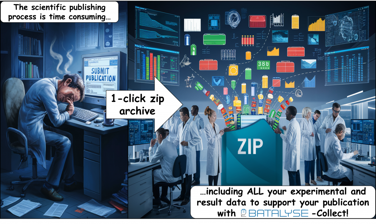 Supporting data for scientific publication - Batalyse
